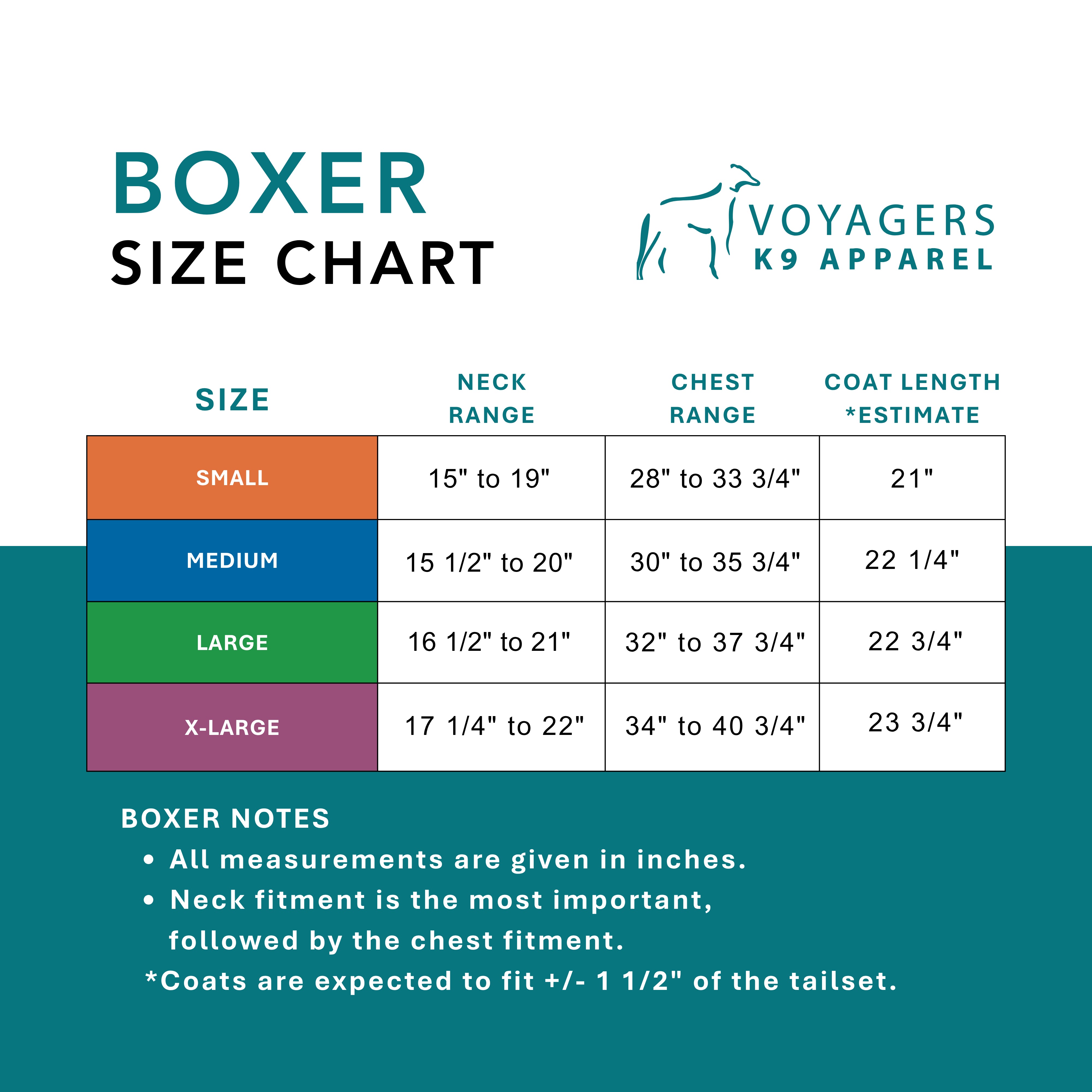 Boxer Warm Dog Winter Coat – Voyagers K9 Apparel