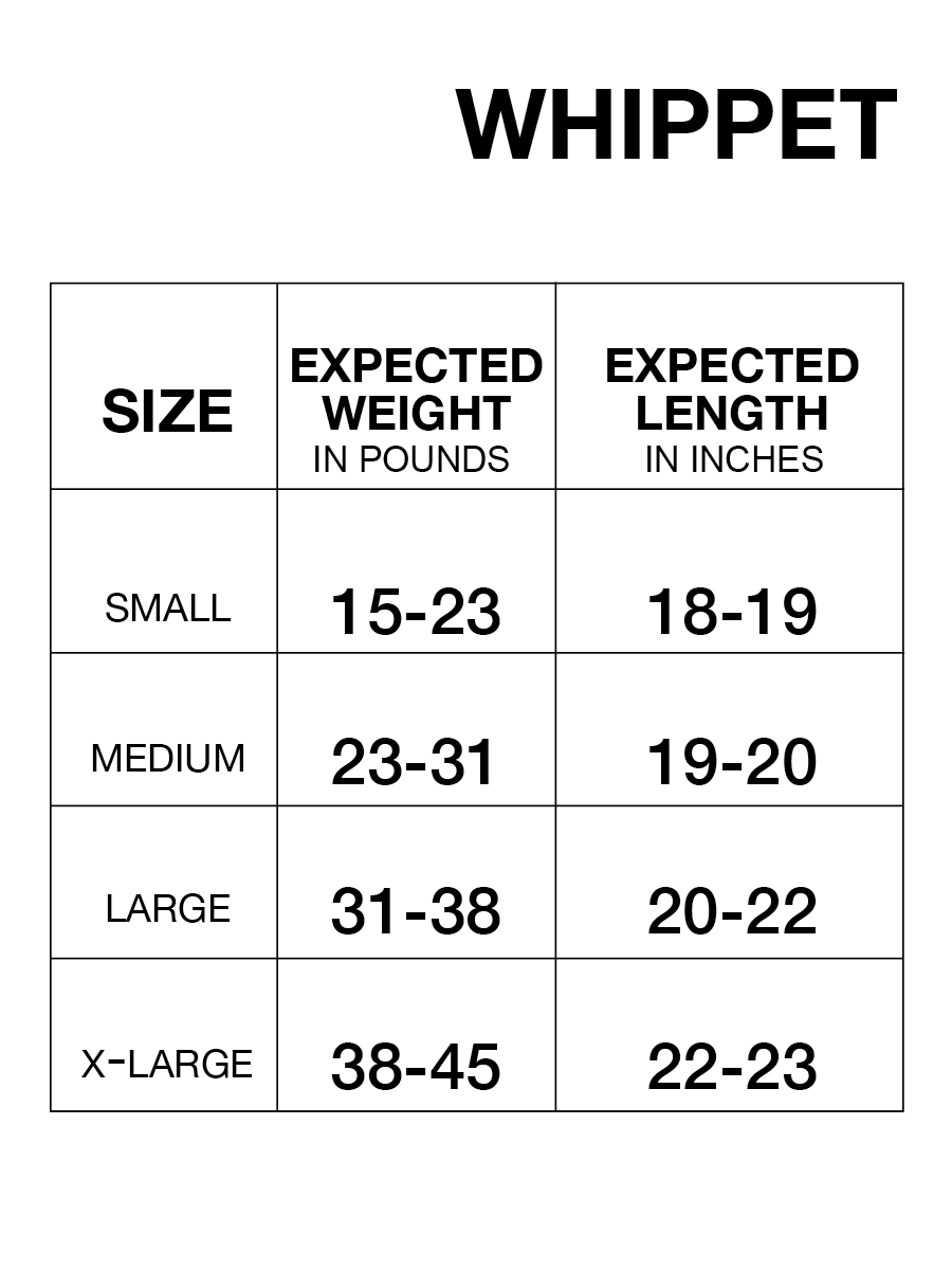 Whippet Coats and Booties | Voyagers K9 Apparel